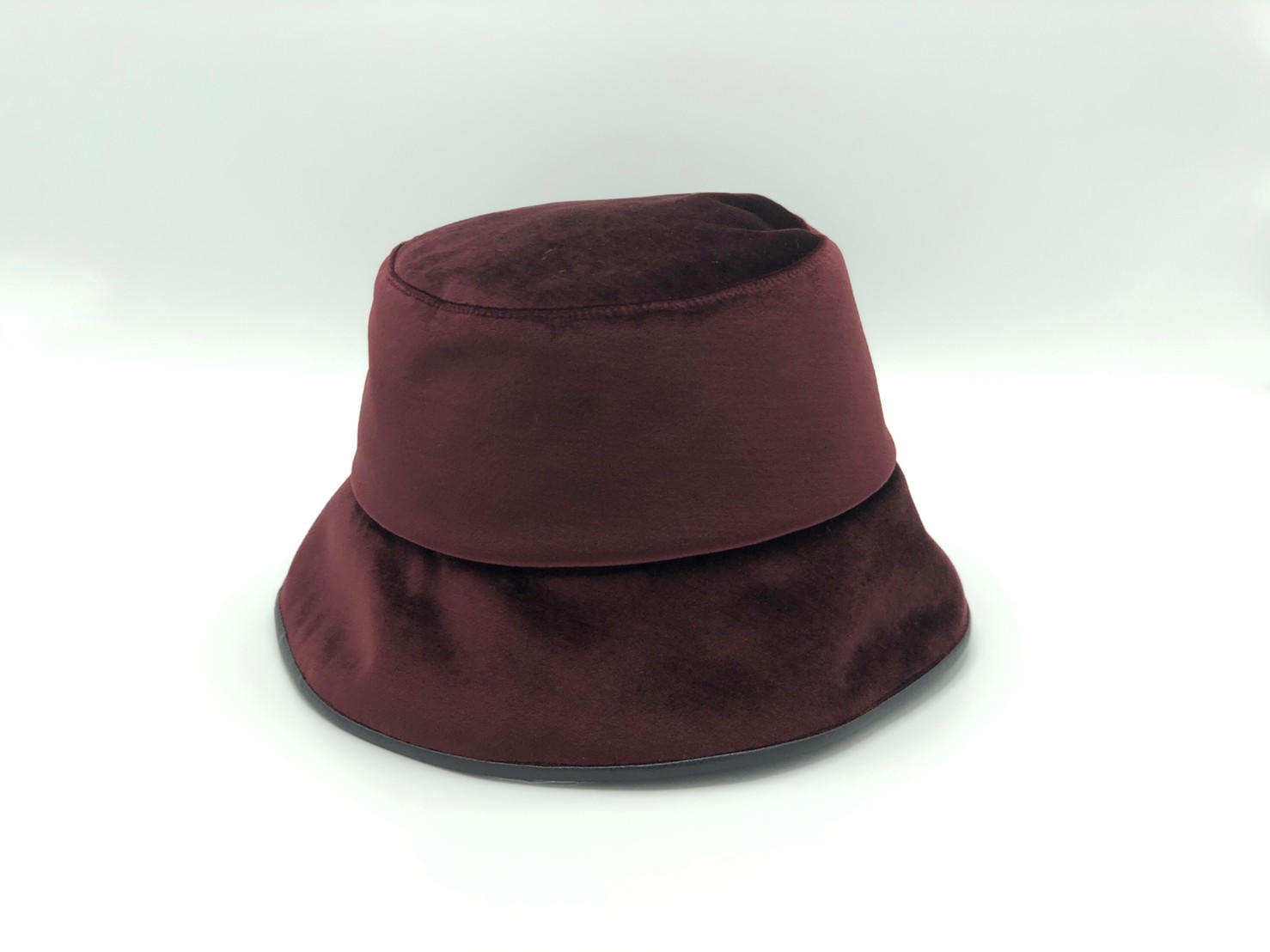 velor bucket hat(wine red) | TAH